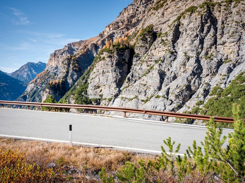 Road through the Italian Countryside: A Mountain Landscape HDRi Maps ...