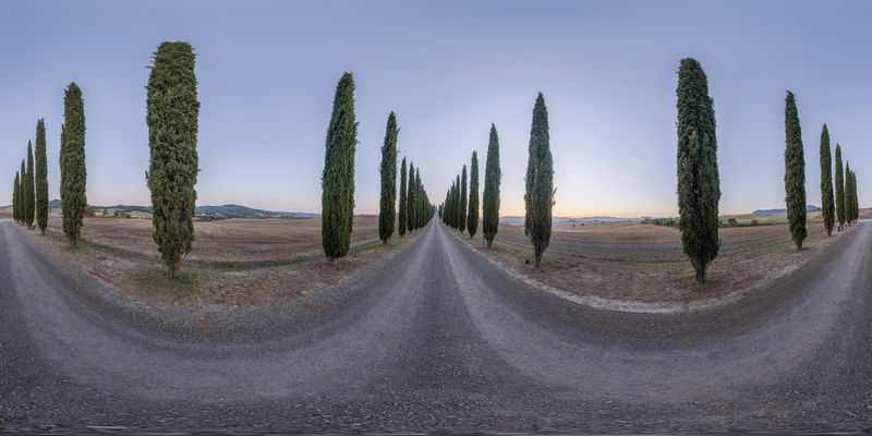 Italian Countryside: Sunshine and Clear Skies on a Rugged Landscape ...