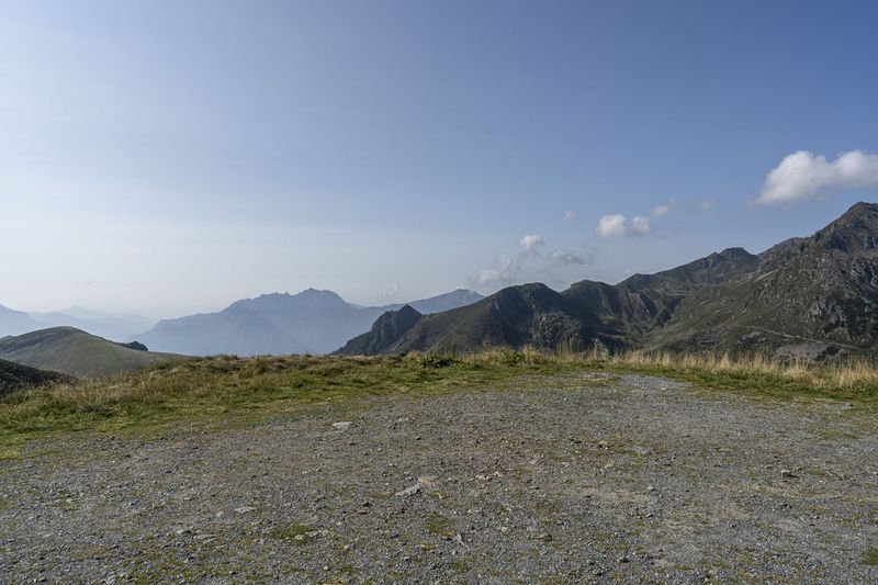 Italy Mountain Landscape with Rocky Terrain, Grass, and Plants HDRi ...