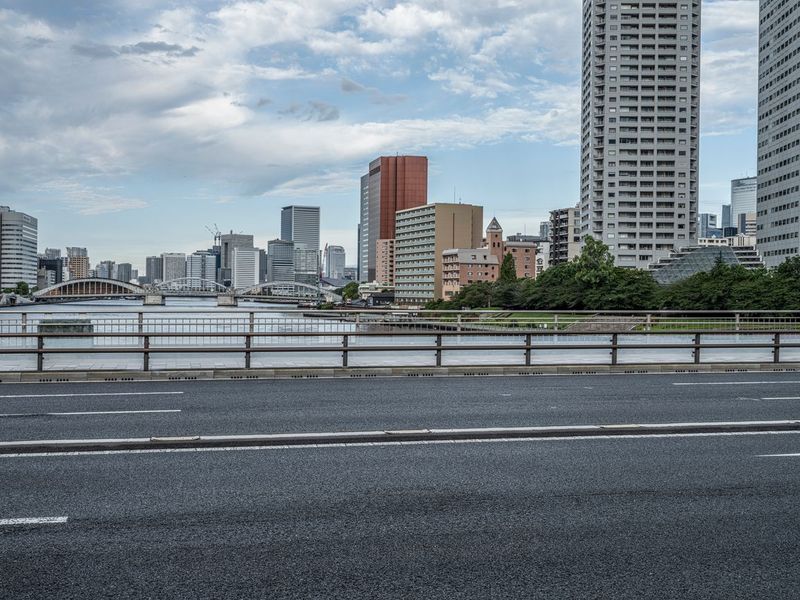 Japan City: Modern Architecture and Skyline HDRi Maps and Backplates