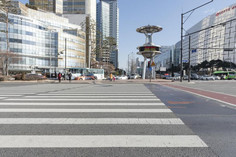 Urban Design and Cityscape in Korea HDRi Maps and Backplates