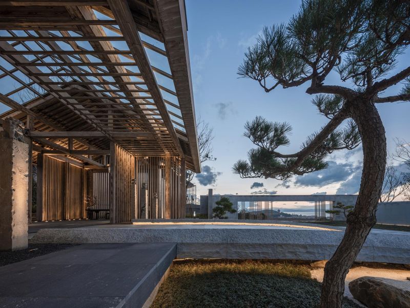Kunming Yunnan China Tree House on the Beach HDRi Maps and Backplates