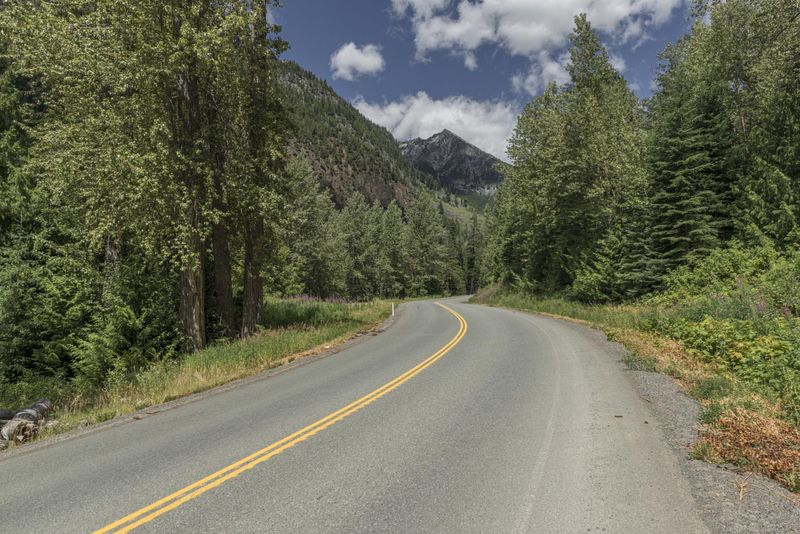 Lillooet Highlands: A Road through Forest and Nature HDRi Maps and ...