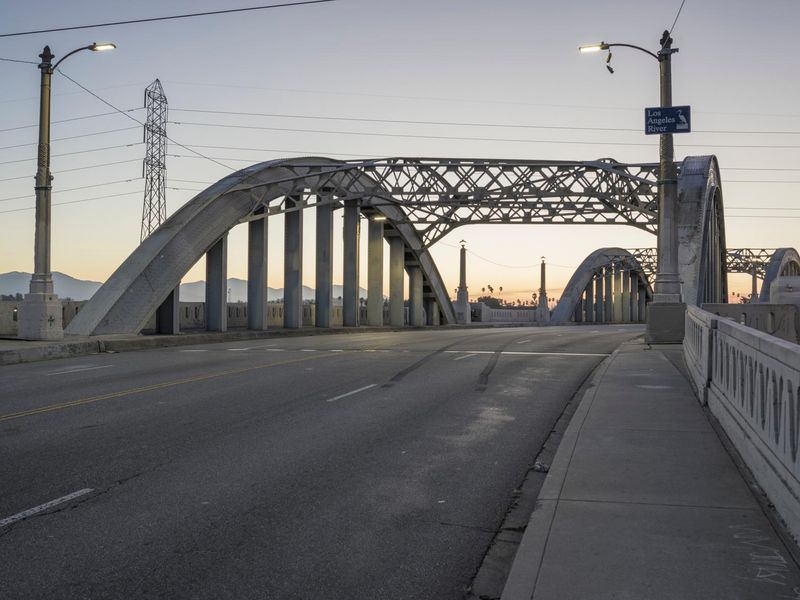 Los Angeles Arch Bridge: Urban Infrastructure HDRi Maps and Backplates