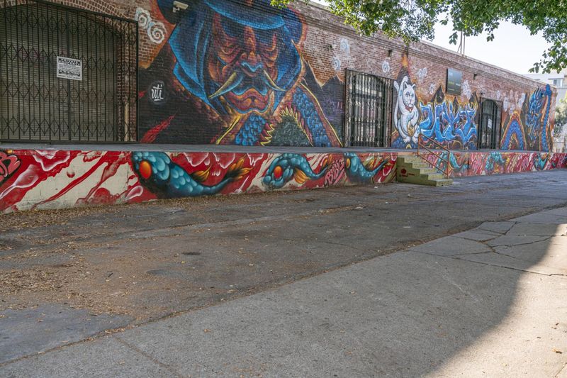 Los Angeles Architecture and Street Art Graffiti HDRi Maps and Backplates