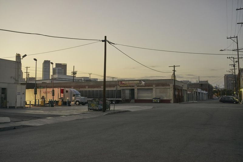 Los Angeles, California Industrial Town HDRi Maps and Backplates