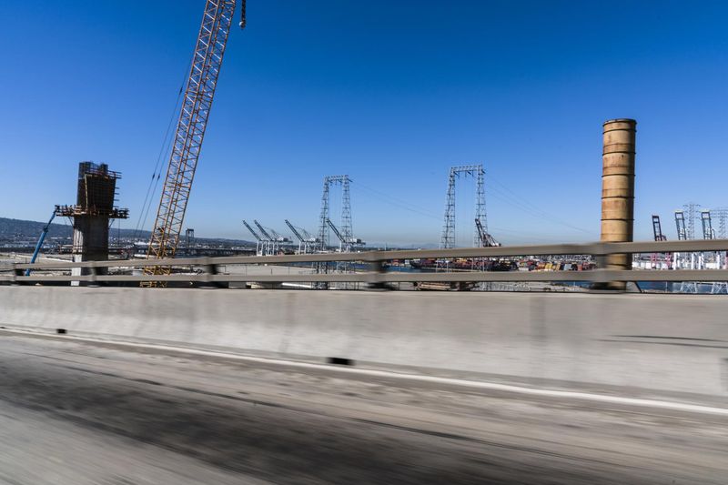 Los Angeles, California, USA: The Magnificent Cable-Stayed Bridge HDRi ...