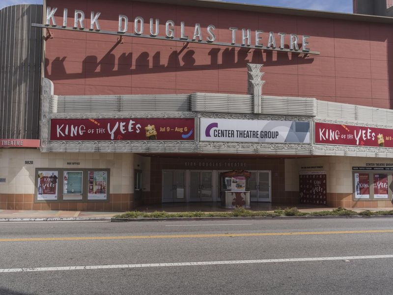 Los Angeles California USA Movie Theater HDRi Maps and Backplates