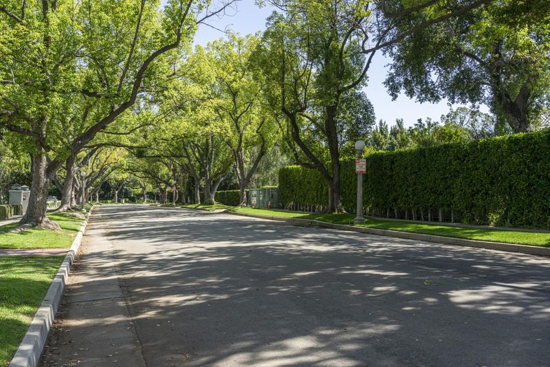 Los Angeles, California, USA Suburban Street HDRi Maps and Backplates