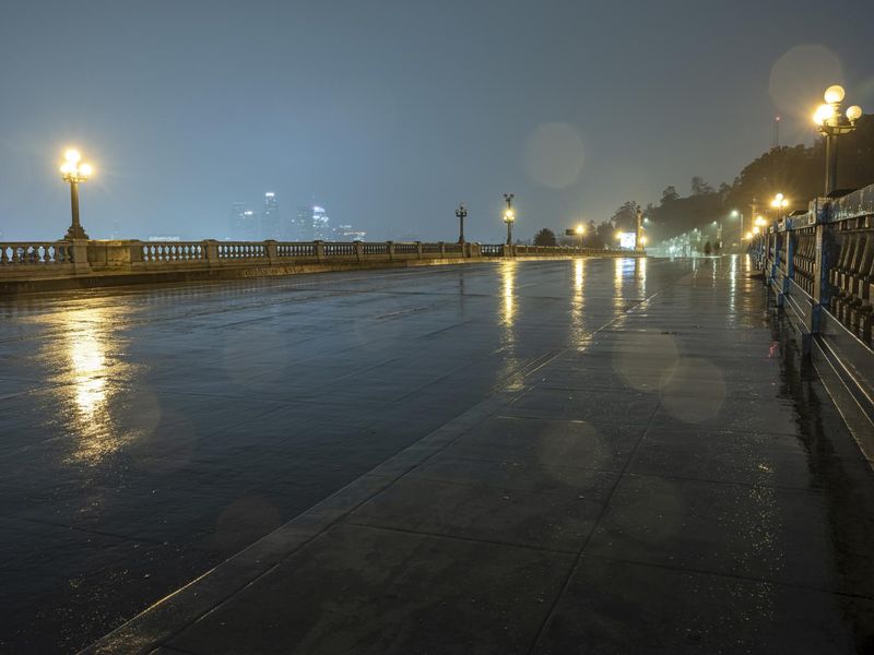 Los Angeles Night Skyline: City Lights and Urban Design HDRi Maps and ...