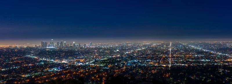 Nighttime Cityscape of Los Angeles, California, USA HDRi Maps and ...