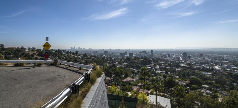 Los Angeles: Overhead View of Urban Landscape HDRi Maps and Backplates