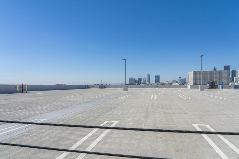 Los Angeles Parking Lot City Overview HDRi Maps and Backplates