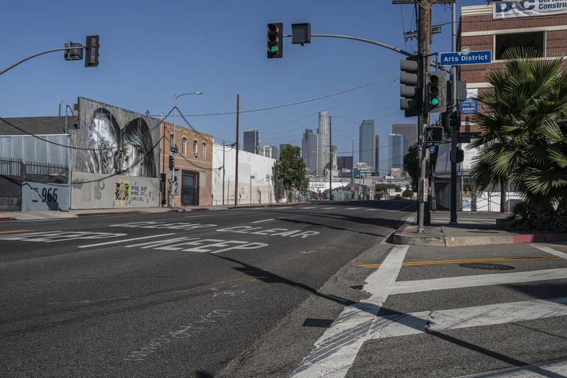 Los Angeles Residential Neighborhood: A Cityscape View HDRi Maps and ...