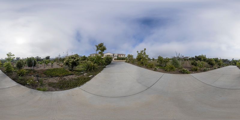 Los Angeles Skateboard Ramp at the Park HDRi Maps and Backplates