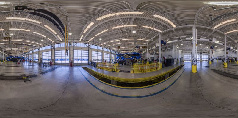Los Angeles Skating Rink: Indoor Ramp with Airplane HDRi Maps and ...