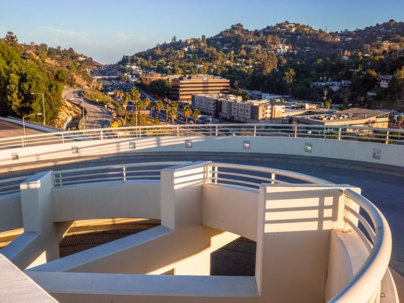 Los Angeles Suburban Overlook Aerial View HDRi Maps and Backplates