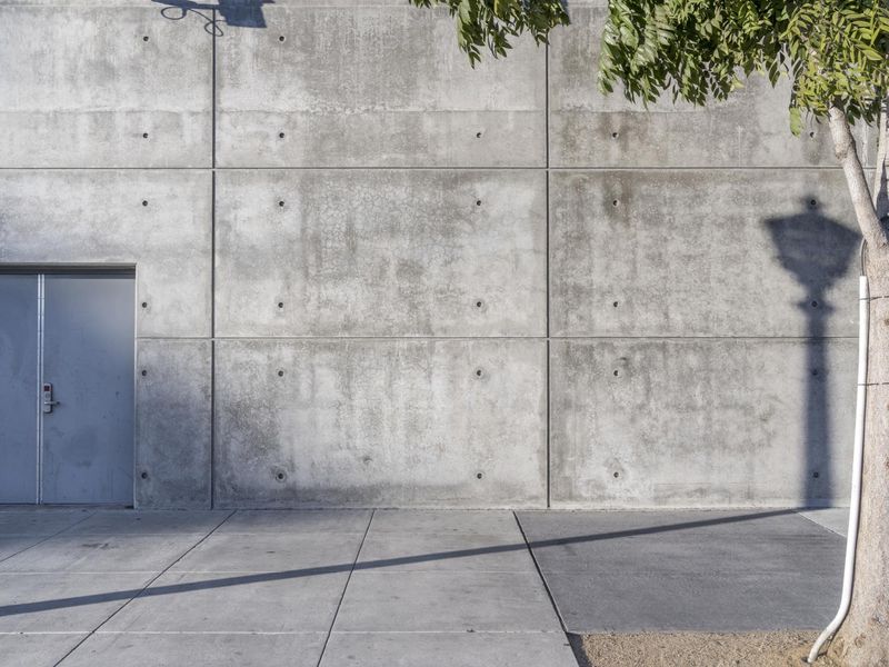 Los Angeles Urban Architecture in Concrete HDRi Maps and Backplates