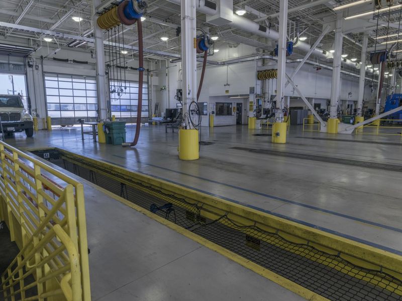 Los Angeles Warehouse Race Track HDRi Maps and Backplates