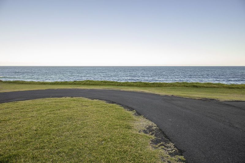 Lush Green Landscape: Coastal Ocean View HDRi Maps and Backplates