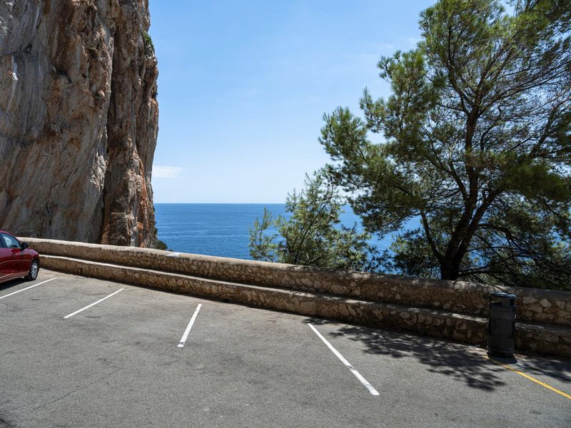 Mallorca: Clear Sky Over Coastal Landscape HDRi Maps and Backplates