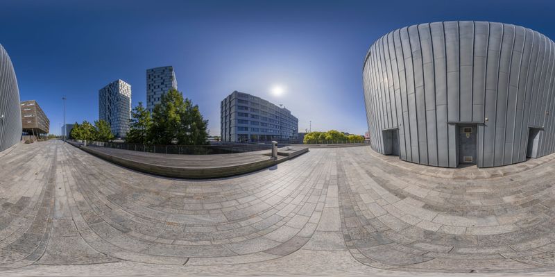 Manchester Urban Landscape: Showcasing Modern Architecture HDRi Maps ...