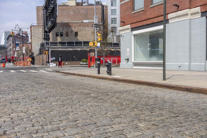 Manhattan City Street Corner Urban Design HDRi Maps and Backplates