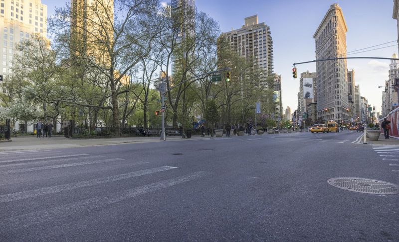 Manhattan's Flatiron Building: A Marvel of Modern Architecture HDRi ...