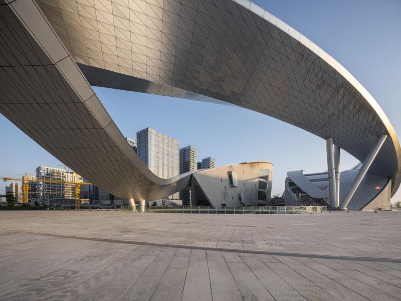 Metropolitan Area: Urban Design in a Striking Building HDRi Maps and ...