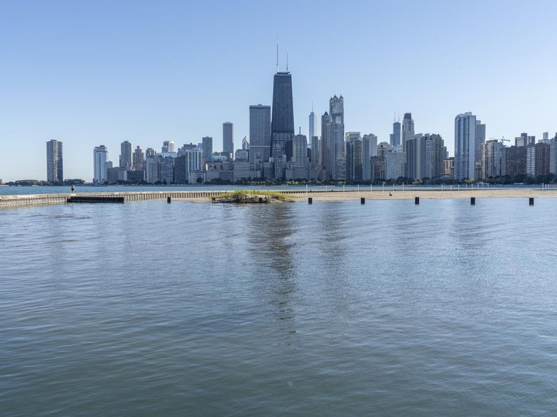 Metropolitan Chicago Cityscape Skyscrapers HDRi Maps and Backplates