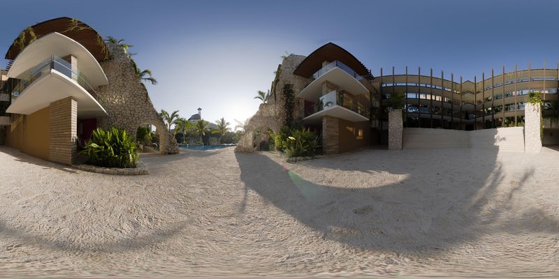 Mexico Residential Building: Exemplifying Urban Design HDRi Maps and ...
