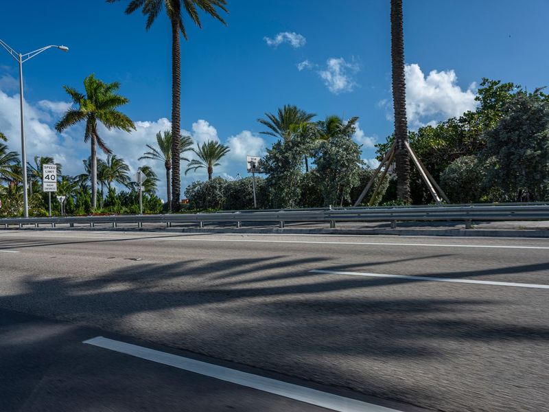 Miami Beach Coastal Road HDRi Maps and Backplates