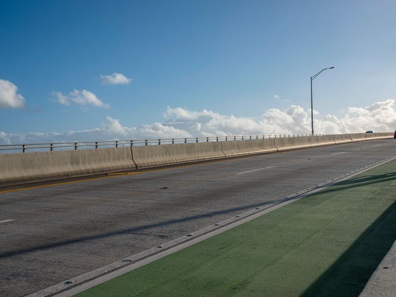 Miami Beach Coastal Road in Florida, USA HDRi Maps and Backplates