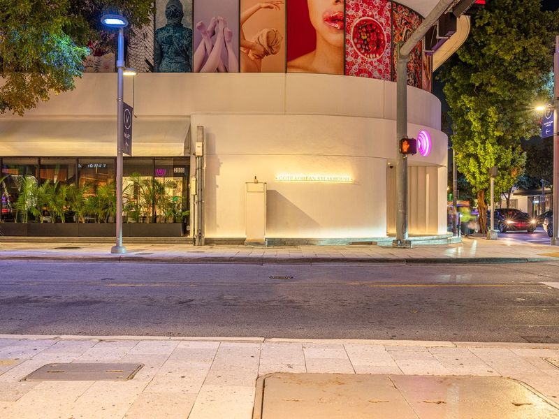 Miami City at Night: Urban Design and Modern Architecture HDRi Maps and ...