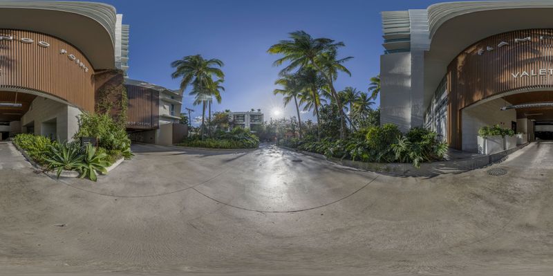 Miami, Florida: Urban Landscape with Parking Garages HDRi Maps and ...