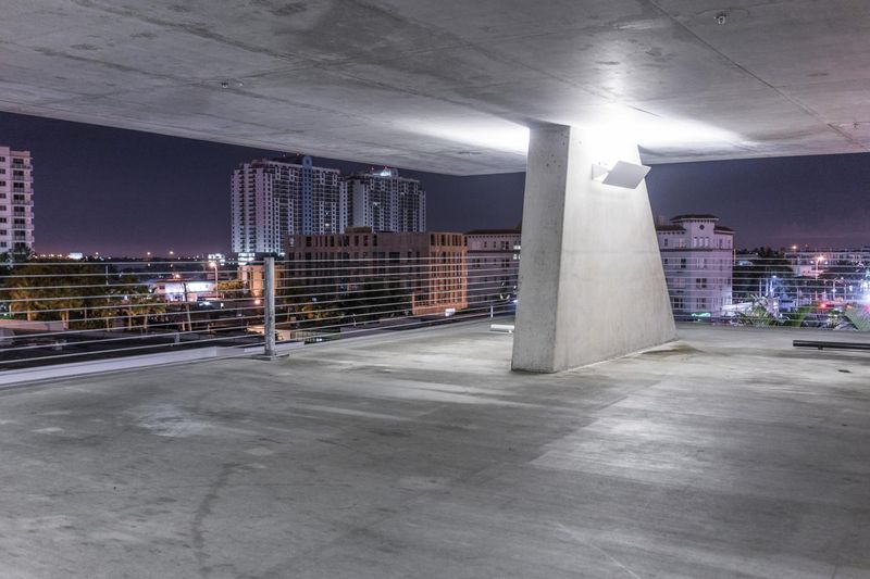 Miami Night: City Lights and Stadium HDRi Maps and Backplates