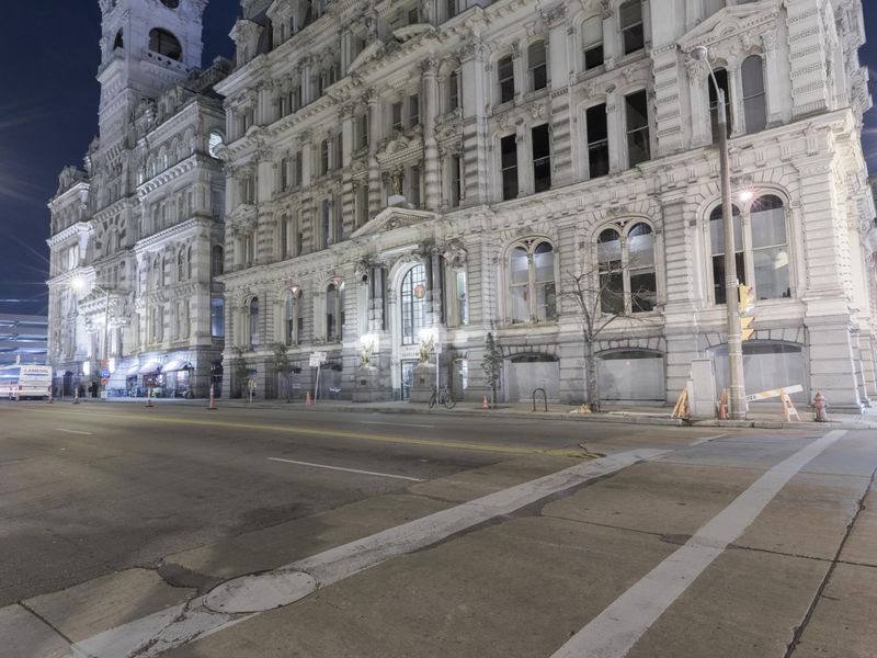 Milwaukee, Wisconsin Night Skyline HDRi Maps and Backplates
