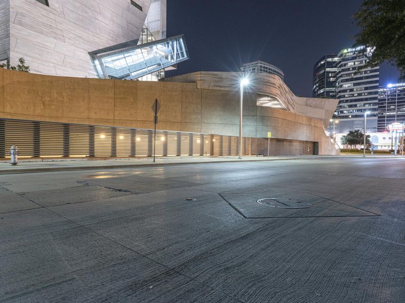 Modern Architecture of CIT Dallas Building HDRi Maps and Backplates