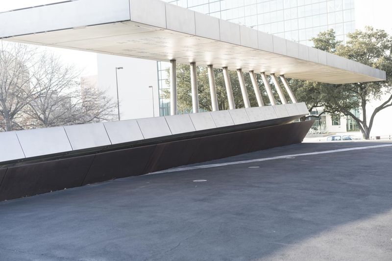 Modern Architecture in Dallas: Concrete Building HDRi Maps and Backplates