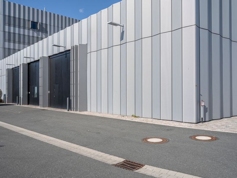 Modern Architecture: Factory in Germany HDRi Maps and Backplates