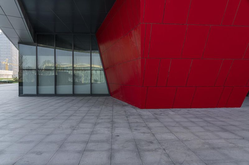 Modern Architecture: Glass Walls in the City HDRi Maps and Backplates