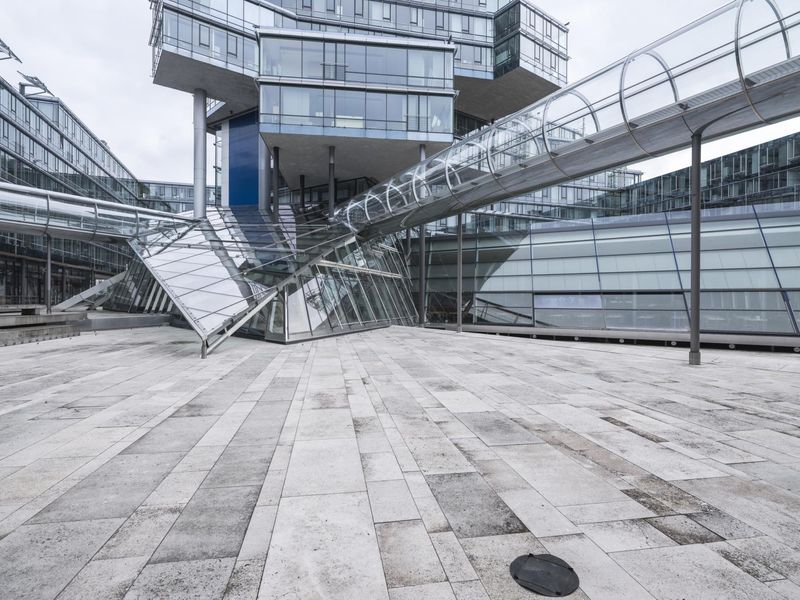 Modern Architecture in Hannover HDRi Maps and Backplates