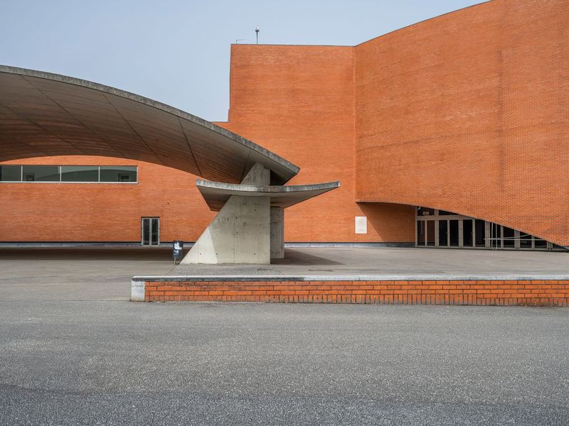Modern Architecture in Porto: Brick Wall Concert Hall HDRi Maps and ...