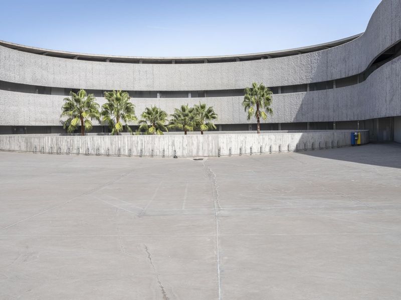 Modern Architecture in Spain: City Concrete HDRi Maps and Backplates