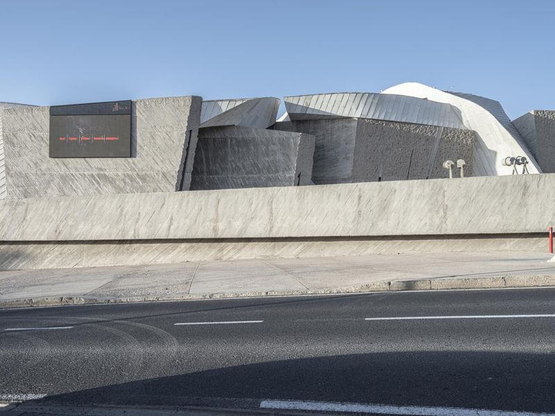 Modern Architecture Tunnel Building in Tenerife HDRi Maps and Backplates