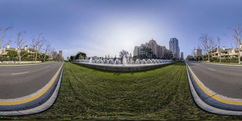 A Modern City: High-rise Buildings in the Business District - HDRi Maps ...