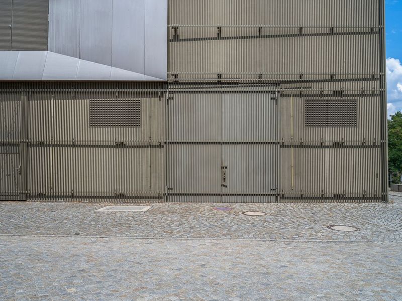 Modern European Warehouse: Factories on Cobblestone HDRi Maps and ...