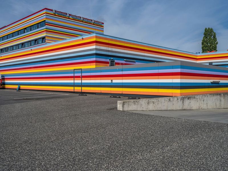 Modern Factory in Berlin, Germany HDRi Maps and Backplates