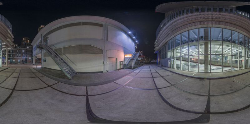 Modern High-Rise Building in Holland, Netherlands HDRi Maps and Backplates
