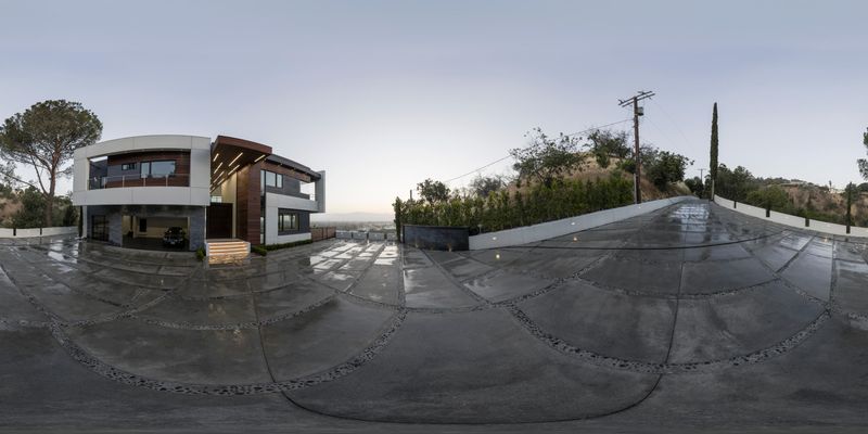 Modern Home with Pool Area in Los Angeles - HDRi Maps and Backplates